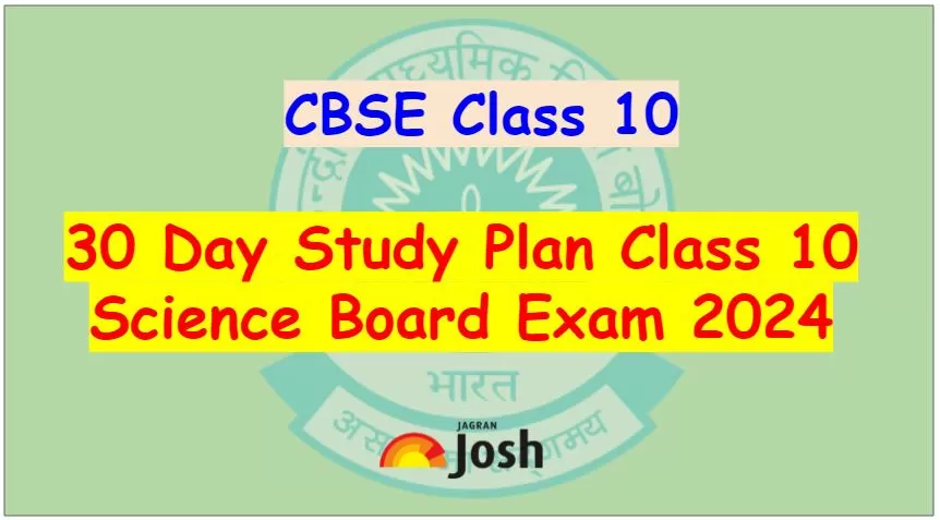 CBSE Class 10th Science 1 Month Study Plan and Preparation Tips