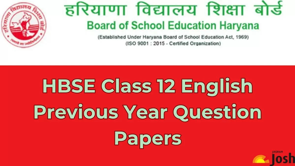HBSE English Previous Year Question Paper Class 12 With Solution PDF