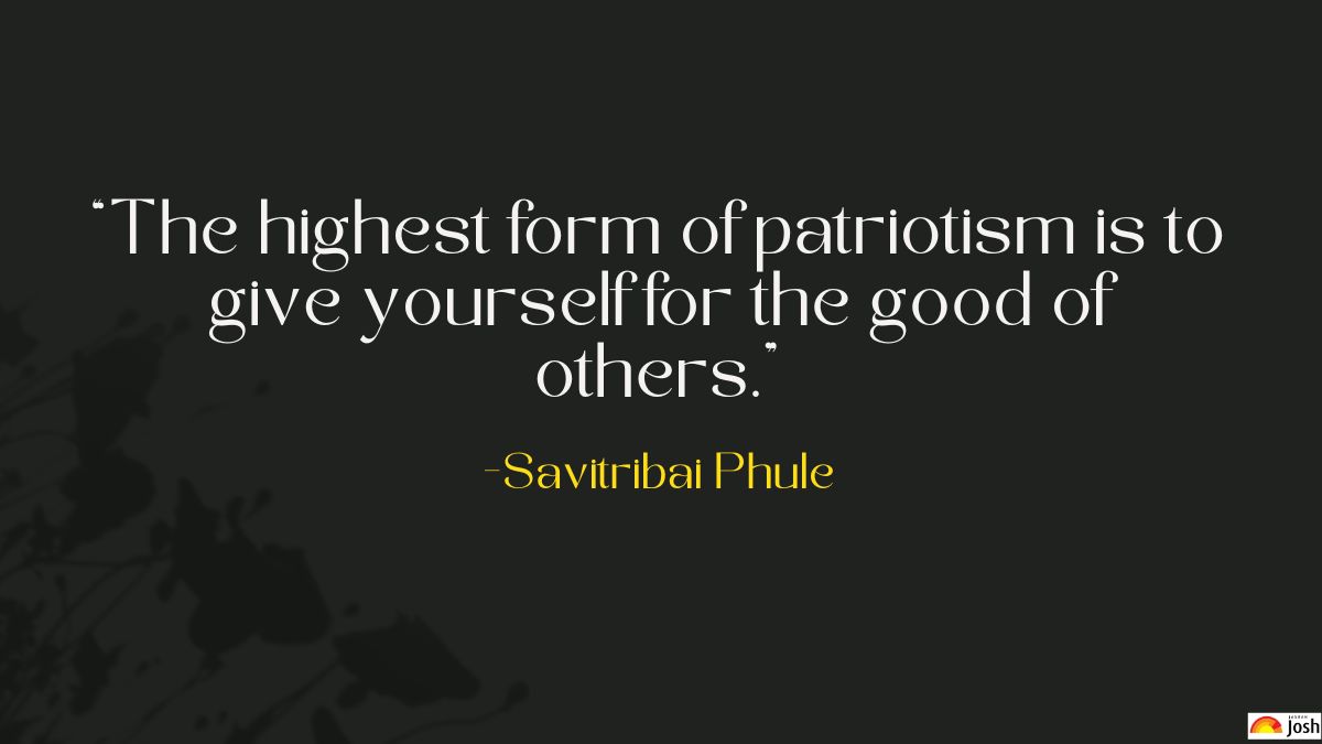 Savitribai Phule Quotes: Best, Famous, Success Quotes by Dr. Savitribai ...