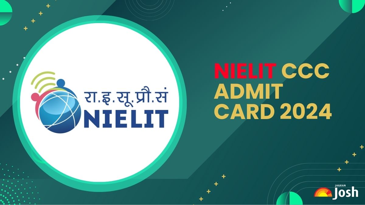 CCC Admit Card 2024: NIELIT जुलाई हॉल टिकट nielit.gov.in से डाउनलोड ... CCC Admit Card 2024: NIELIT जुलाई हॉल टिकट nielit.gov.in से डाउनलोड ...