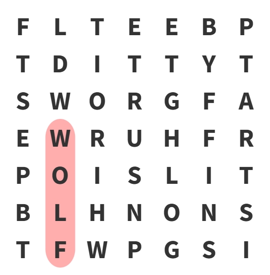 Word Search Puzzle: Can you find the word 'flow' in 5 seconds?