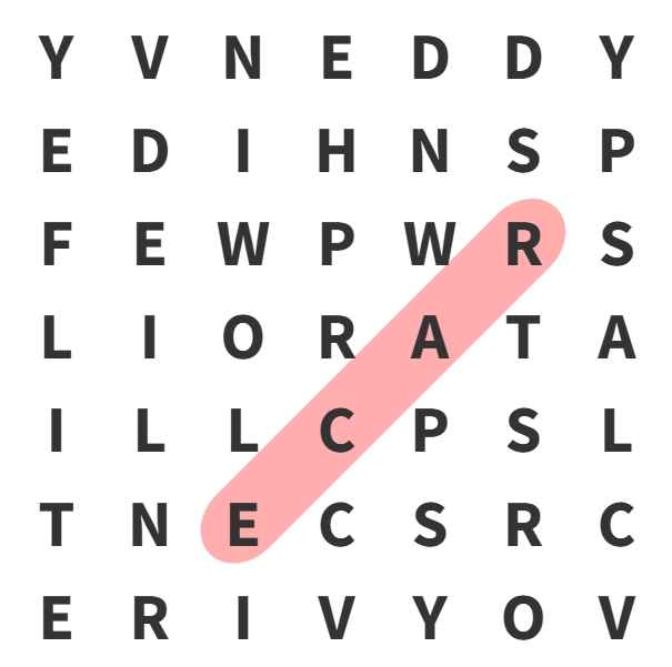 Word Search Puzzle: Find the word 'race' in 7 seconds!