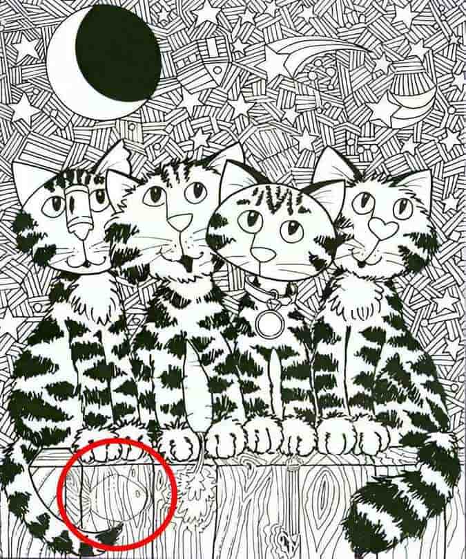 Optical Illusion IQ Test: You have HD eyes if you can find the hidden ...