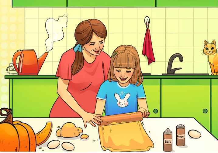 Picture Puzzle IQ Test: Find the mistake in the kitchen picture in 6 ...