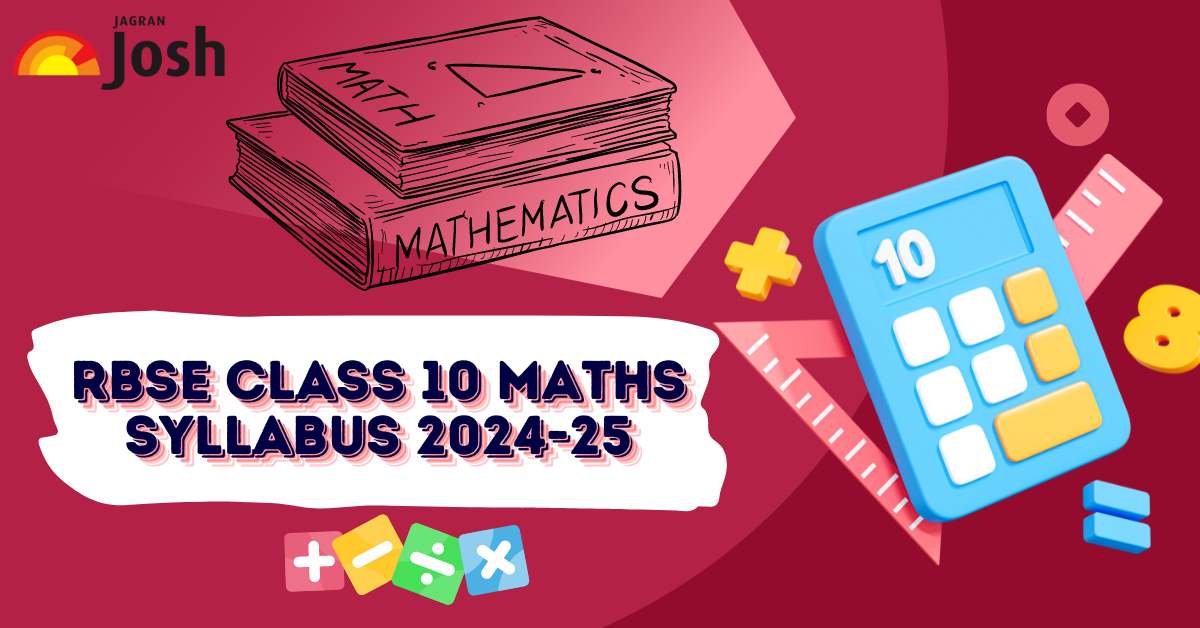 RBSE Class 10 Maths Syllabus 2024 2025 Download Class 10th Maths