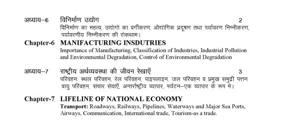 RBSE Class 10 Social Science Syllabus 2024-2025: Download Class 10th ...