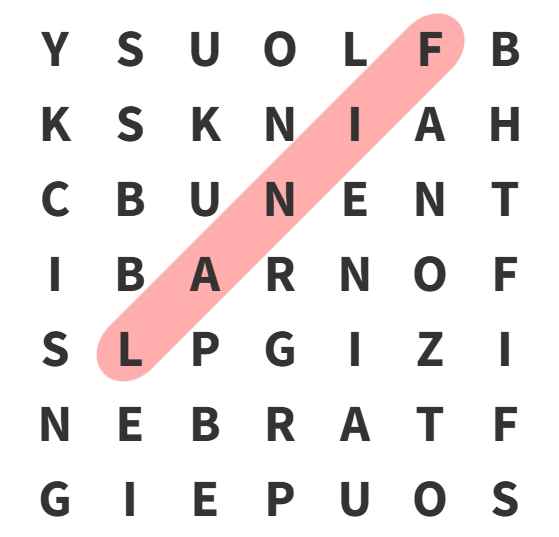 Word Search Puzzle: Only eagle eyes can spot the word final in 6 seconds!