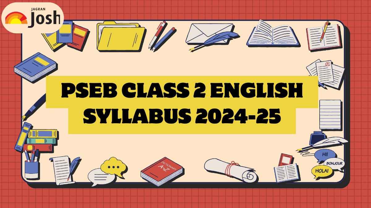 Pseb Class 2 English Syllabus 2024 25 Download English Syllabus For Free