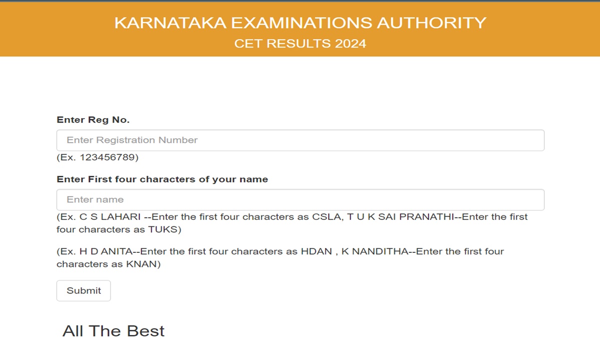 KCET 2024 Results Declared at cetonline.karnataka.gov.in, Get Direct ...