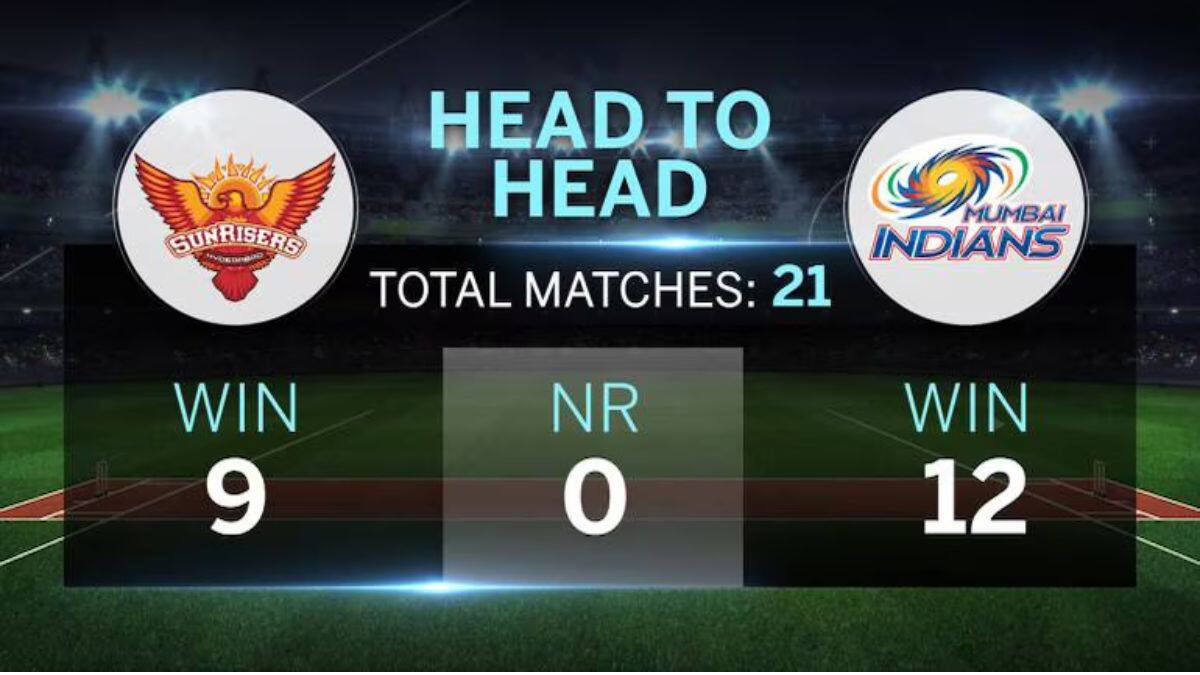 MI vs SRH Head to Head in IPL History: Stats, Records and Results