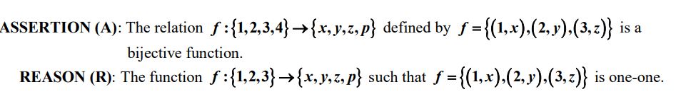 CBSE 12th Maths Assertion and Reasoning Questions for Board Exams 2024 ...