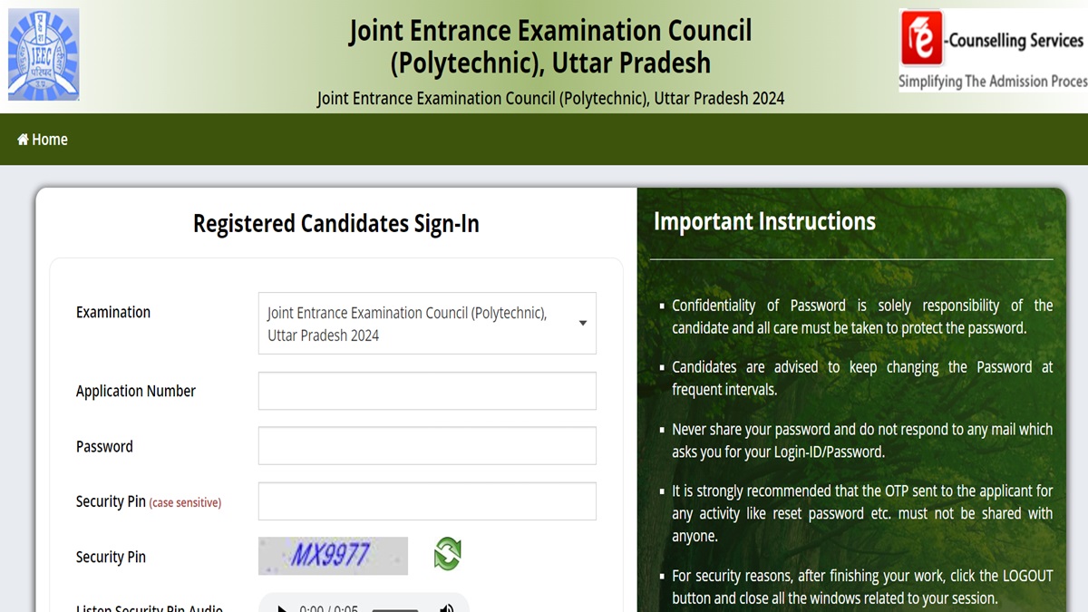 JEECUP Admit Card 2024 Out Tomorrow, Download UP Polytechnic Hall ... JEECUP Admit Card 2024 Out Tomorrow, Download UP Polytechnic Hall ...