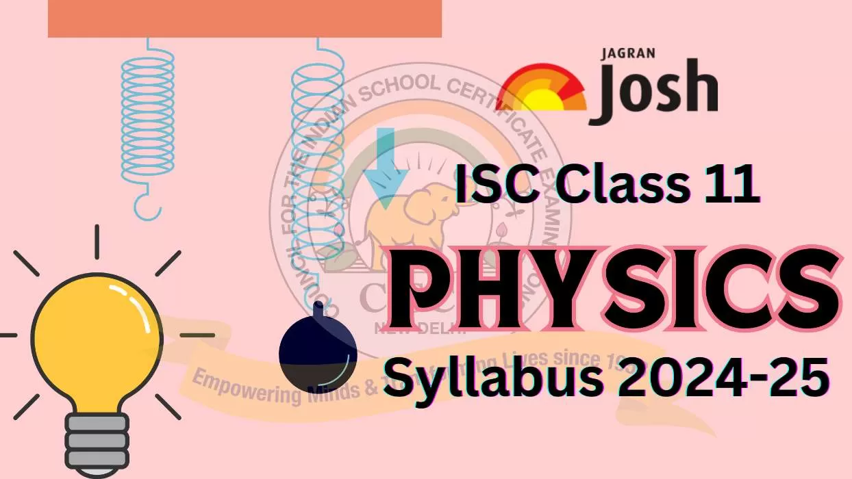 Isc Class 11th Physics Syllabus 2024 25 Download Class 11 Physics