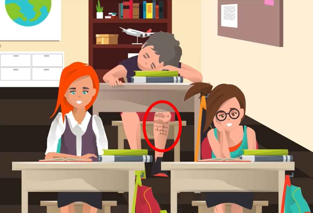 Picture Puzzle IQ Test: Find the cheater in the exam hall in 5 seconds!