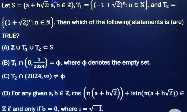 JEE Advanced Question Paper 2024: Download IIT Paper 1, 2 Question ...