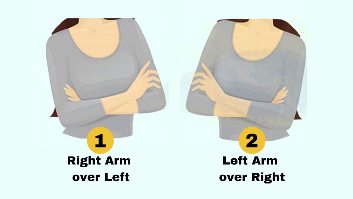 Personality Test: Your Arms Crossing Style Reveals Your Hidden ...