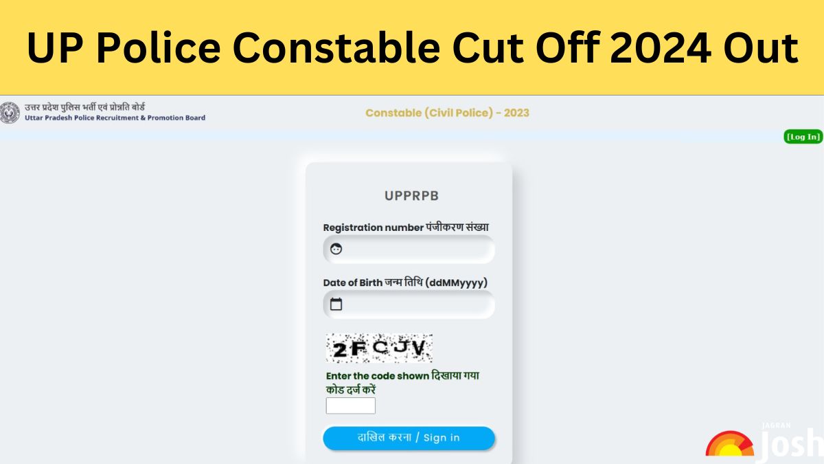 UP Police Cut Off 2024 Out at uppbpb.gov.in: Male & Female UPPRPB ...
