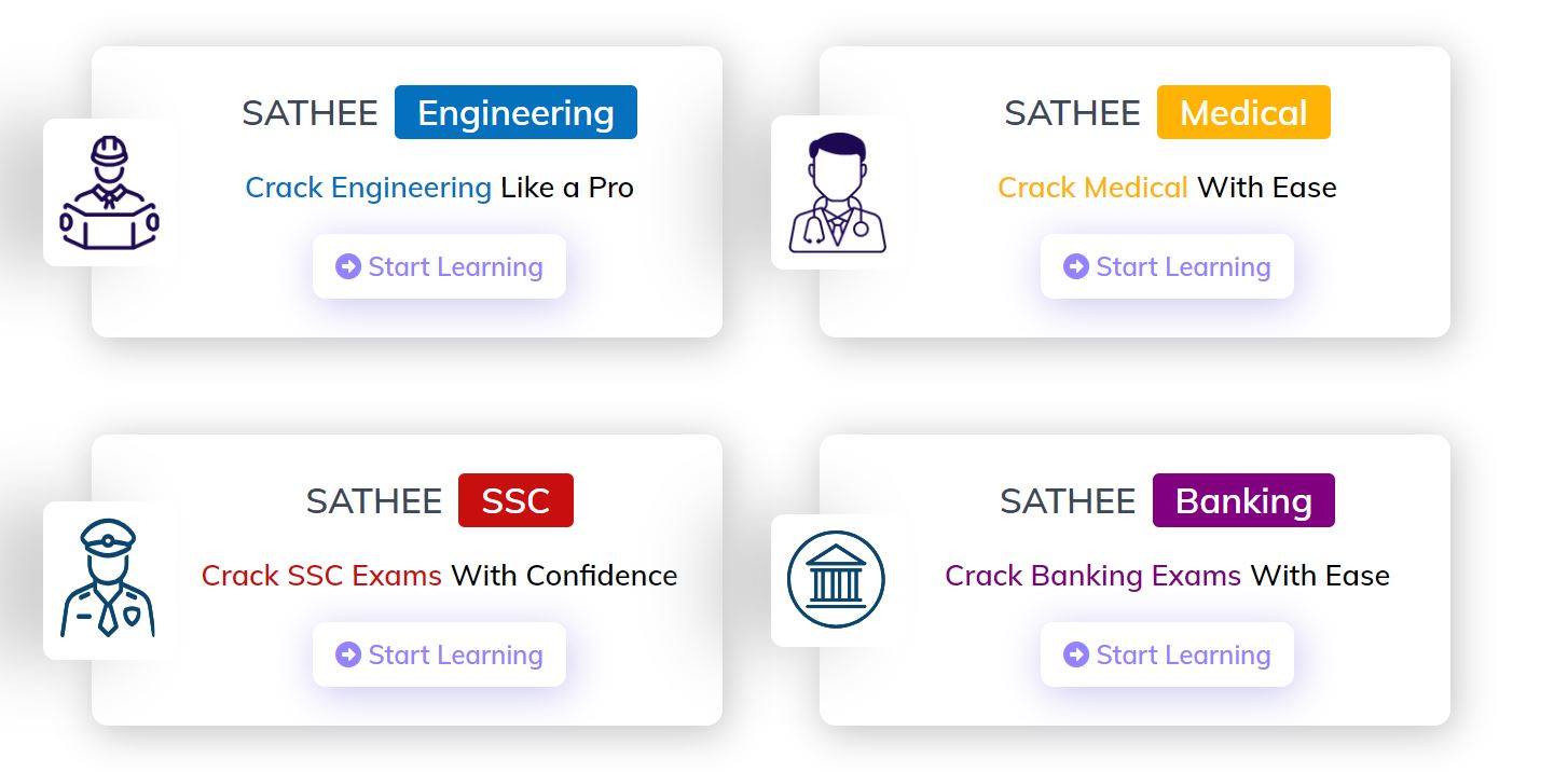 NCERT 'SATHEE' Portal: Free JEE, NEET, SSC Coaching for Students; Check ...