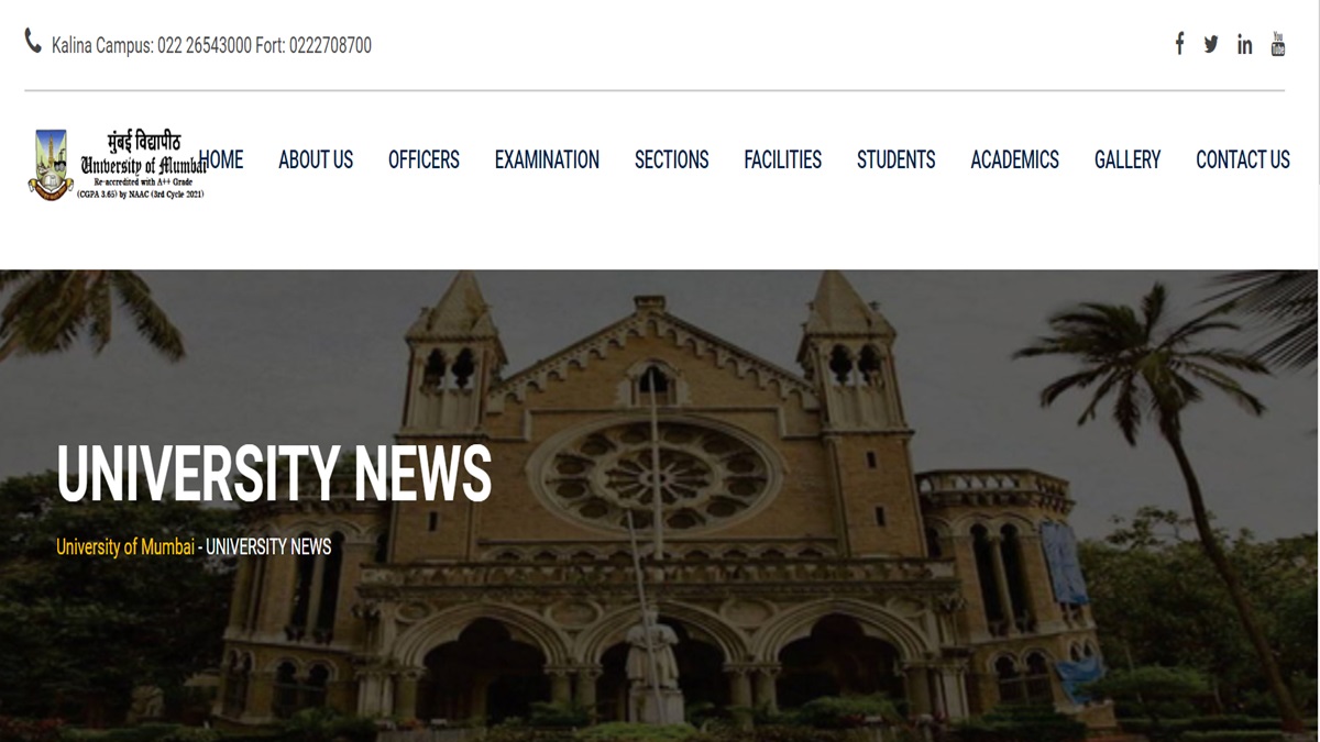 Mumbai University Winter Exam 2024 Law Distance Online Exams