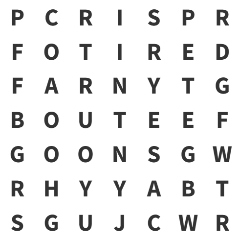 Only 2 out of 10 people can find the word fauna in 7 seconds. Can you?