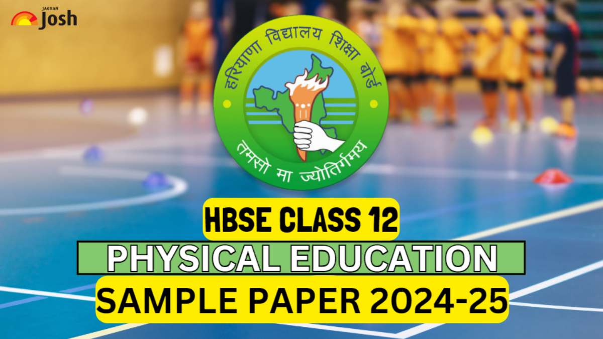 Haryana Board 12th Physical Education Model Paper With Solution 2025 ...