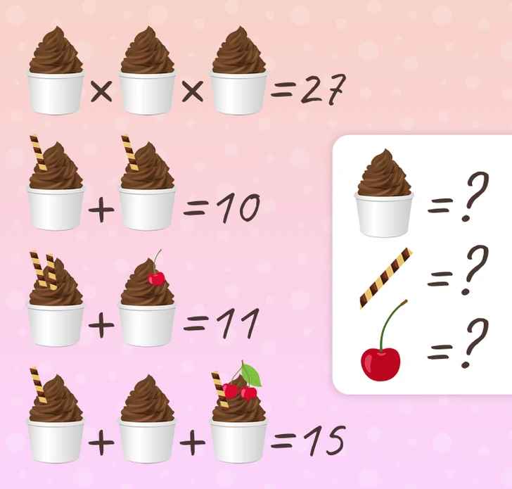 You are highly intelligent if you can solve the math puzzle in 10 seconds!