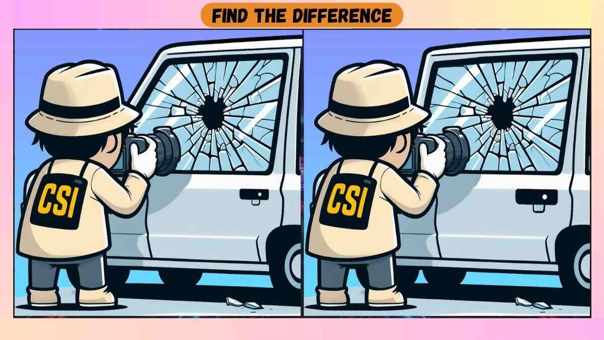 Find 3 Differences in 33 Seconds in These Crime Scene Pictures
