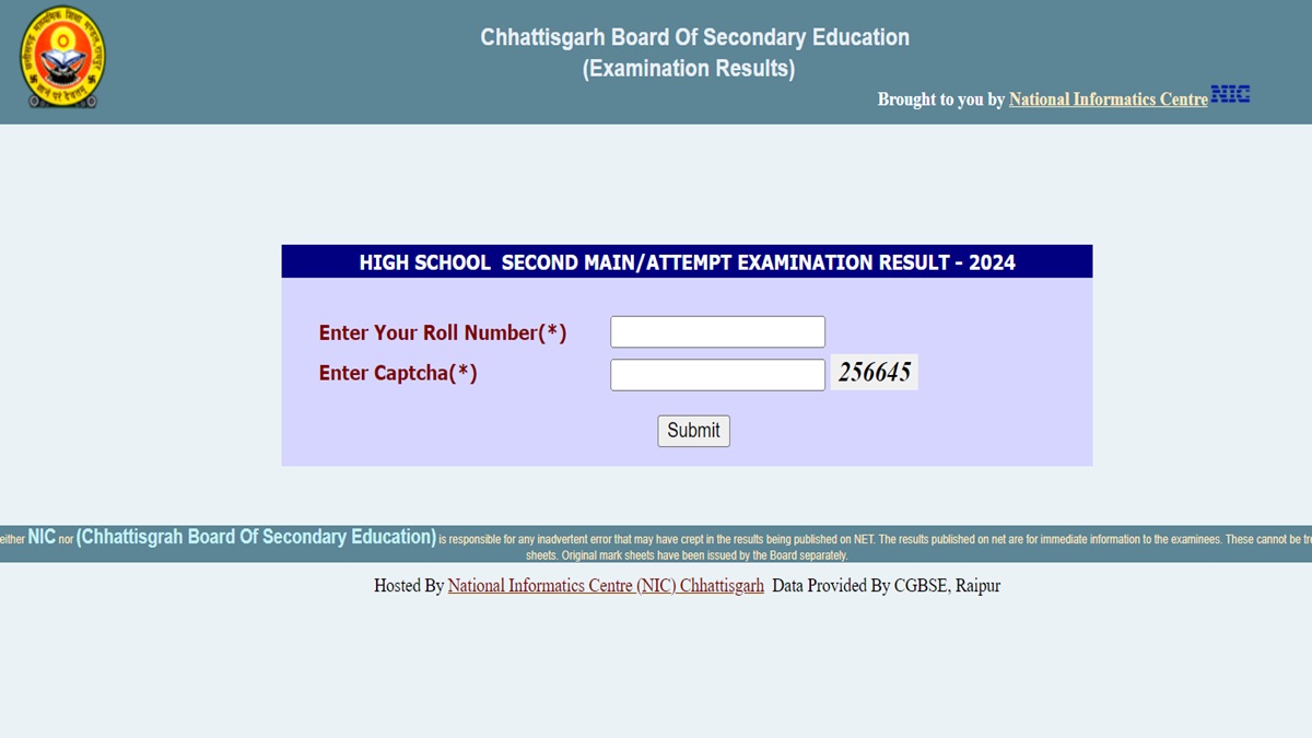 CGBSE 10th Supplementary Result 2024 Declared: Download Chhattisgarh ... CGBSE 10th Supplementary Result 2024 Declared: Download Chhattisgarh ...
