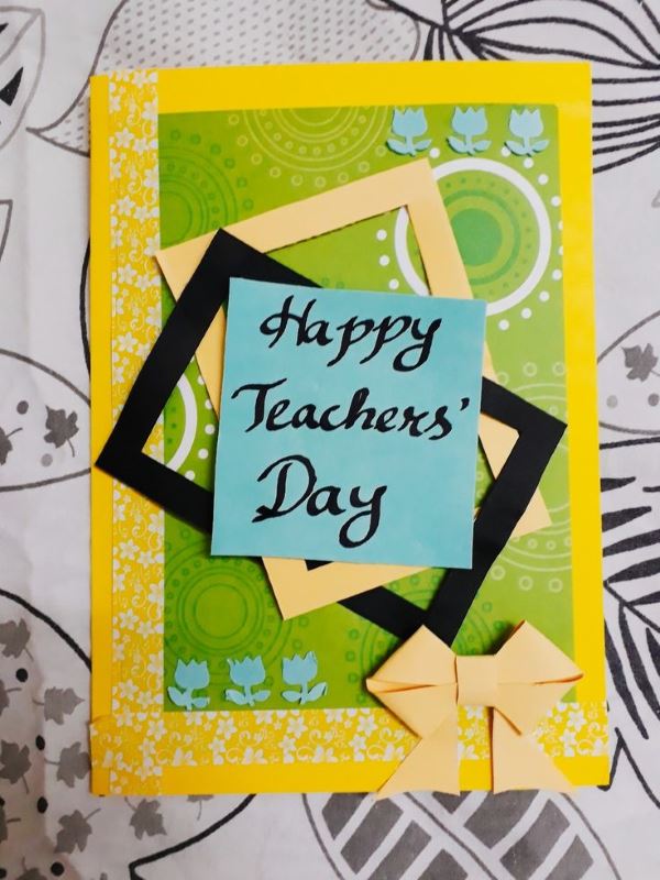 Teacher's Day Card Ideas 2024: Easy and Creative Handmade Greeting Card ...