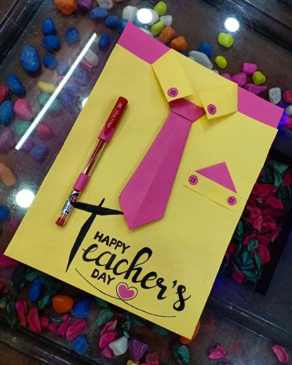 Teacher's Day Card Ideas 2024: Easy and Creative Handmade Greeting Card ...
