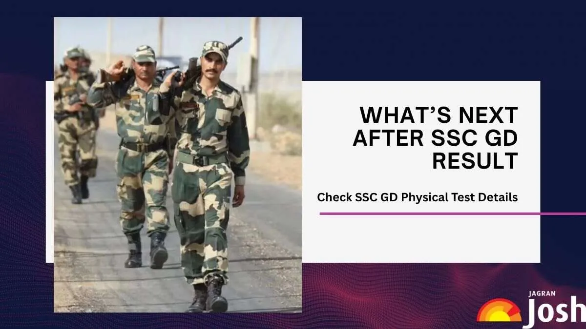 What After SSC GD Constable Exam 2025 Result? Check PET/PST Physical ...