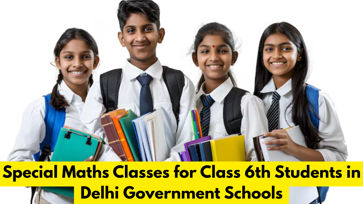 Special Maths Classes for Class 6th Students in Delhi Government ...