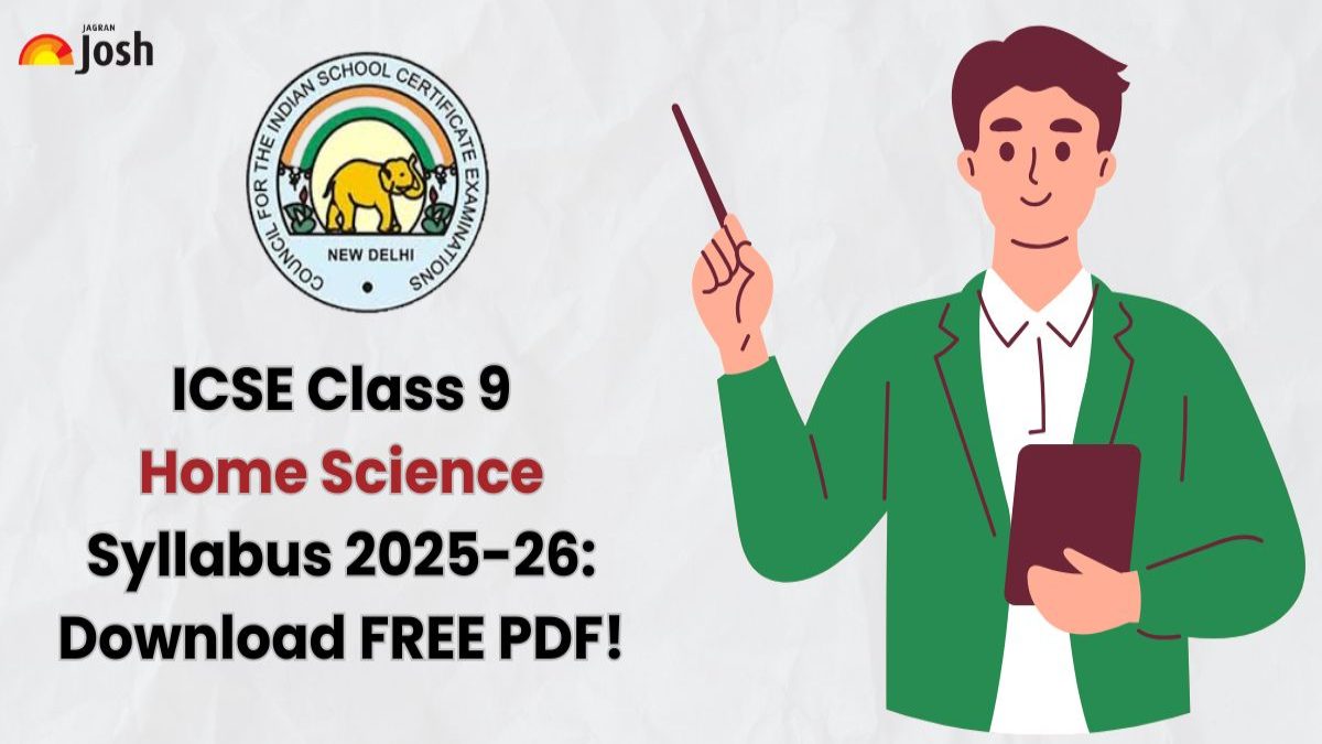 ICSE Class 9 Home Science Syllabus 2025-26 PDF: Download Latest CISCE ...
