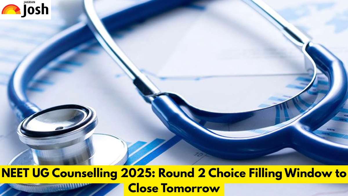 NEET UG Counselling 2025: Round 2 Choice Filling Window to Close Tomorrow, Apply at mcc.nic.in ...