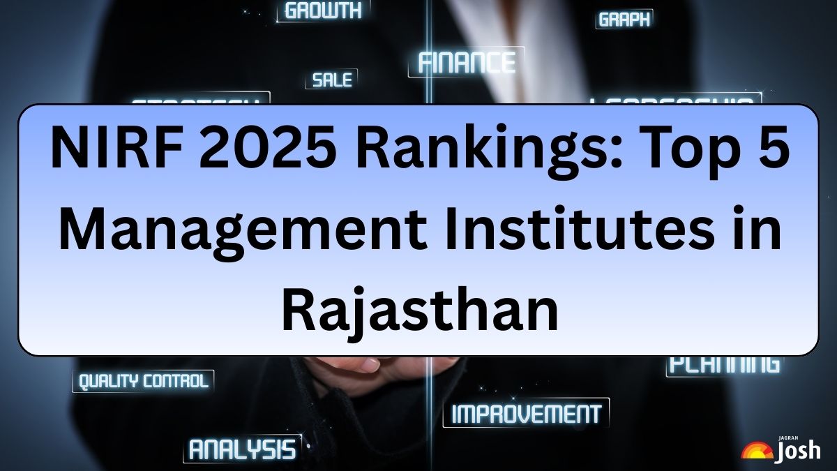 NIRF 2025 Rankings: Top 5 Management Institutes in Rajasthan