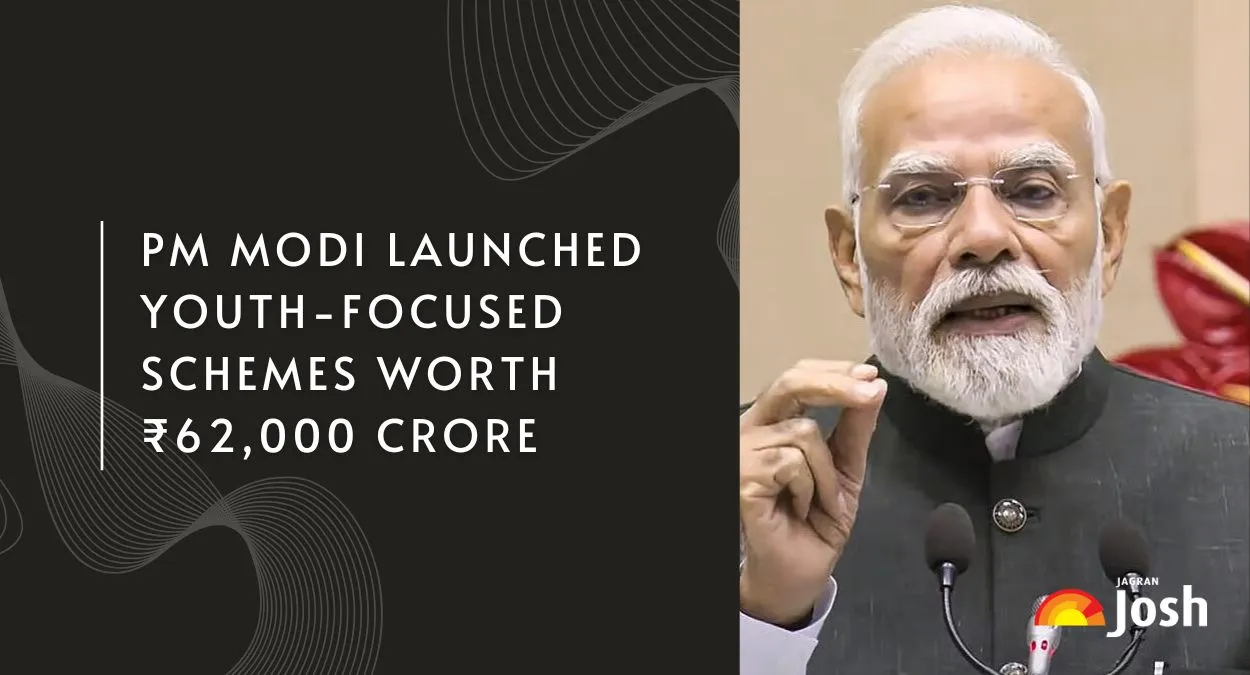 PM Modi Launched Youth-Focused Schemes Worth ₹62,000 Crore