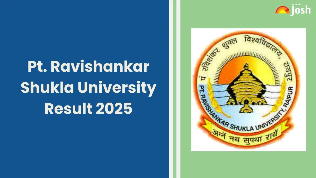 PRSU Result 2025 OUT at prsu.ac.in, Download Pt. Ravishankar Shukla ...