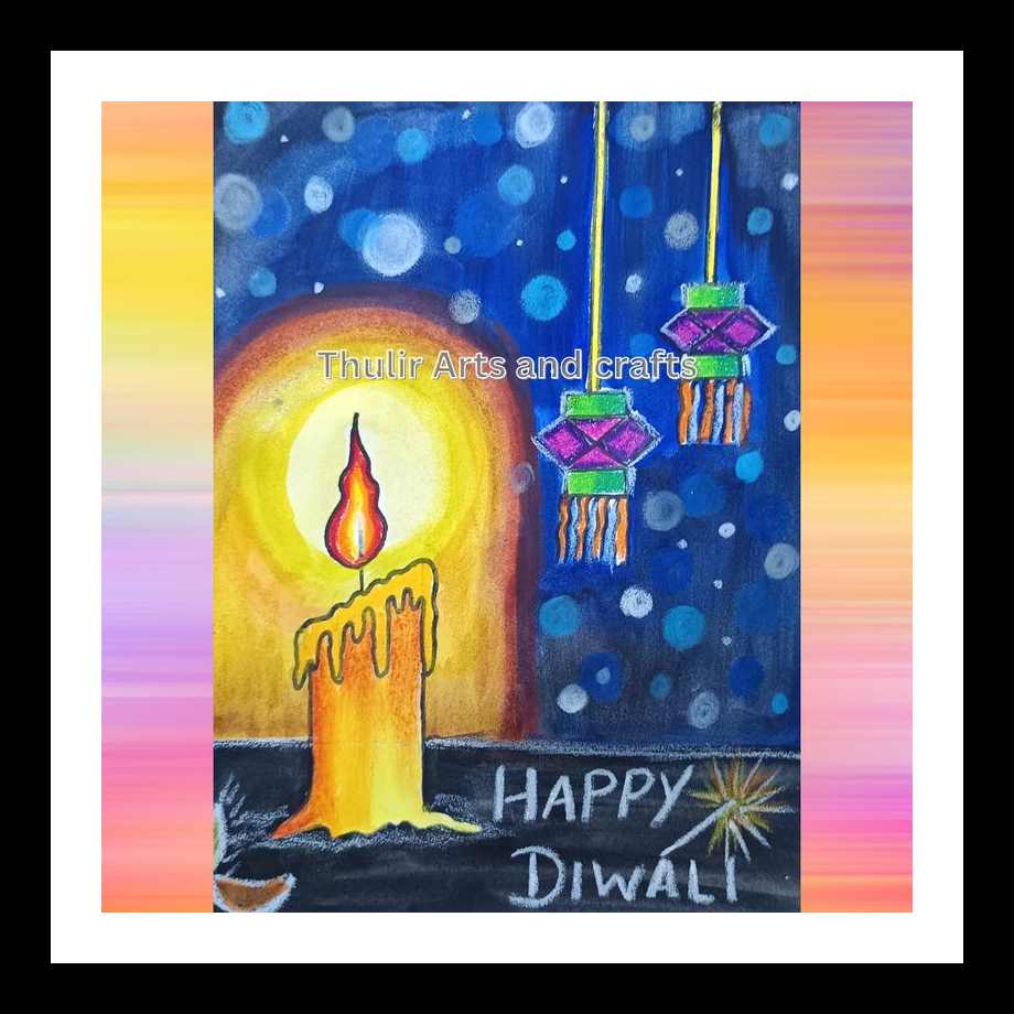 Easy and Beautiful Diwali Poster Drawing Ideas for School Students and Kids
