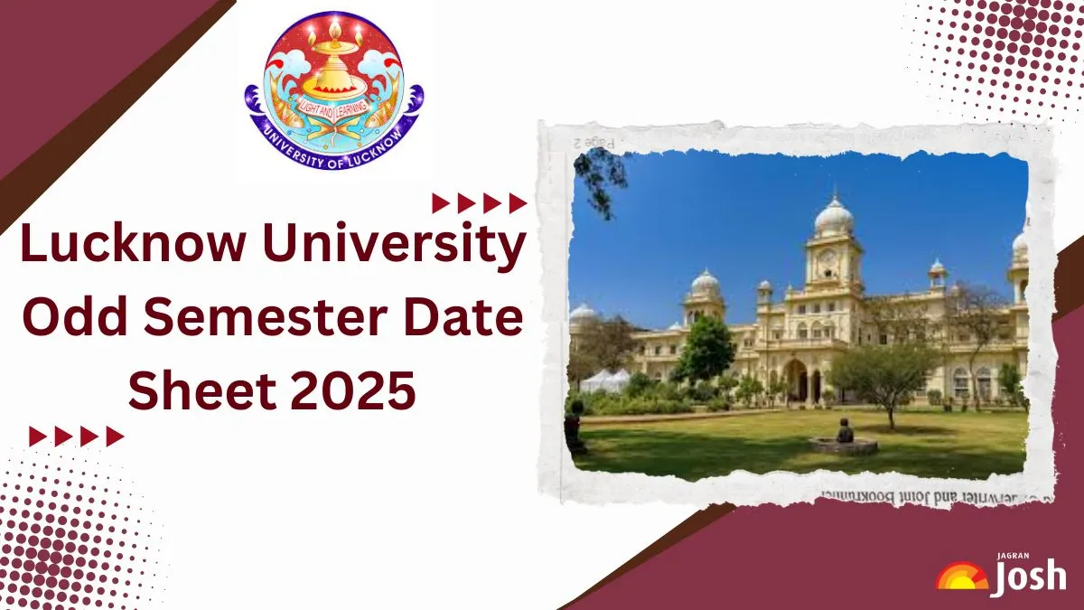 Lucknow University Odd Semester Date Sheet 2025 Out at lkouniv.ac.in ...
