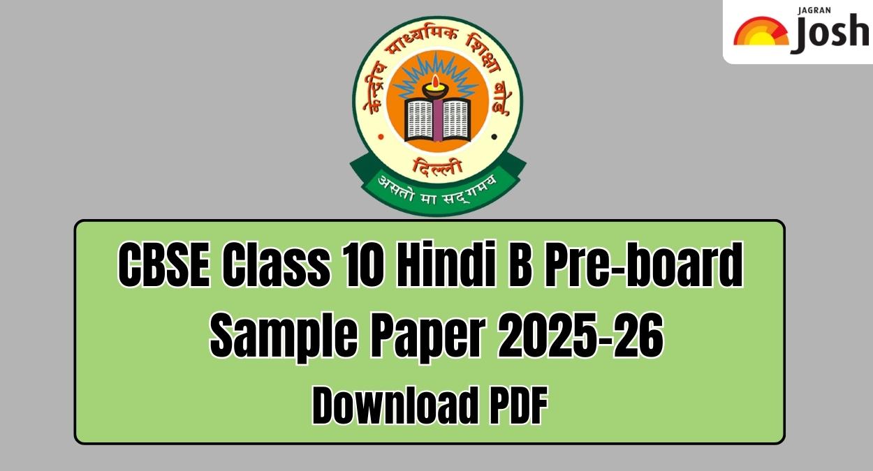 CBSE Class 12 Physics Pre-Board Question Paper: Get here the Class 10 Physics question paper ...