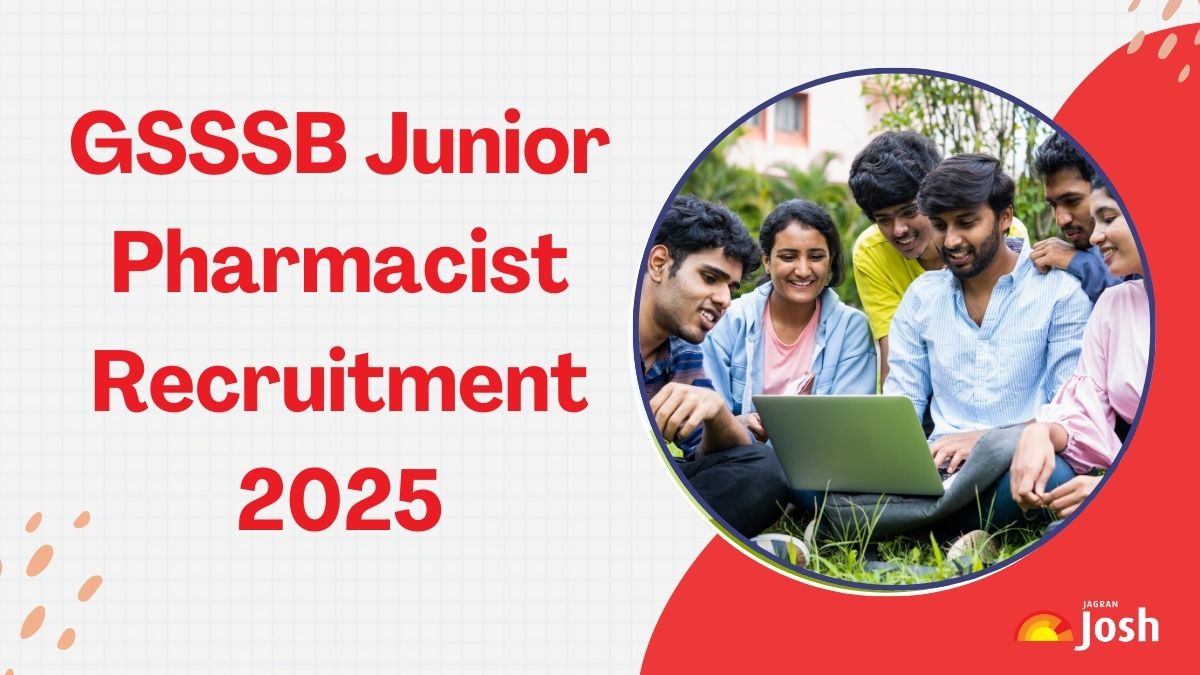 GSSSB Junior Pharmacist Recruitment 2025: Download Notification PDF at ...