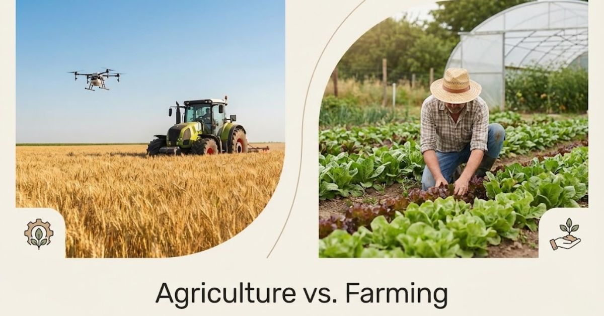 Agriculture vs Farming: Know the Key Differences