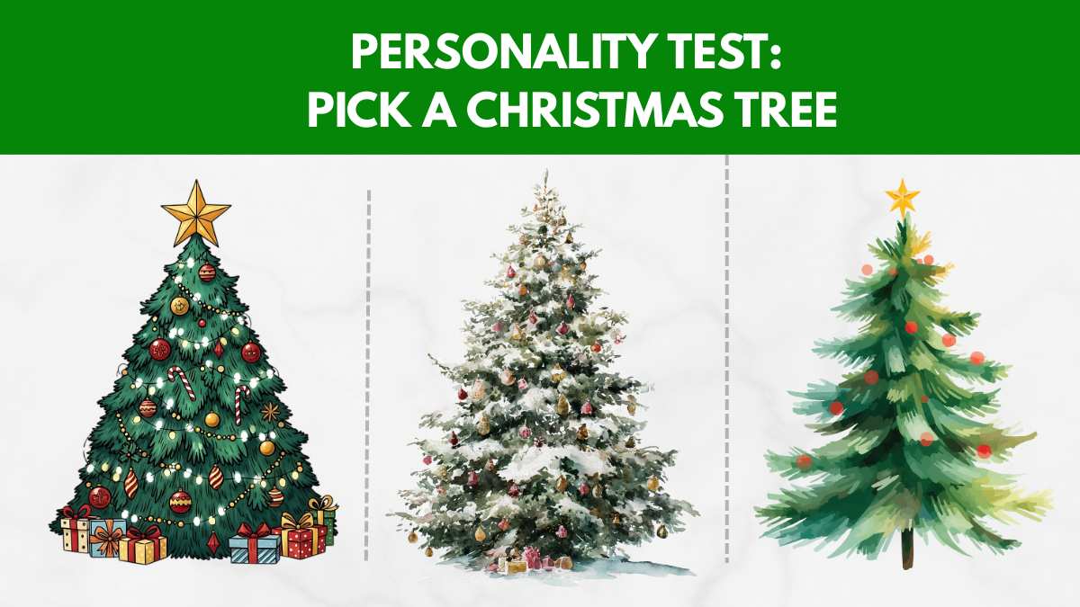 Personality Test: Choose a Christmas Tree to Reveal Your True Nature