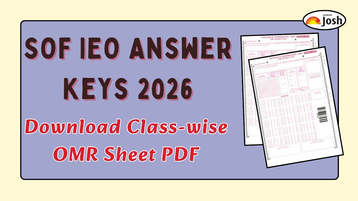 SOF IGKO Answer Keys 2026: Download Class-wise OMR Sheet PDF