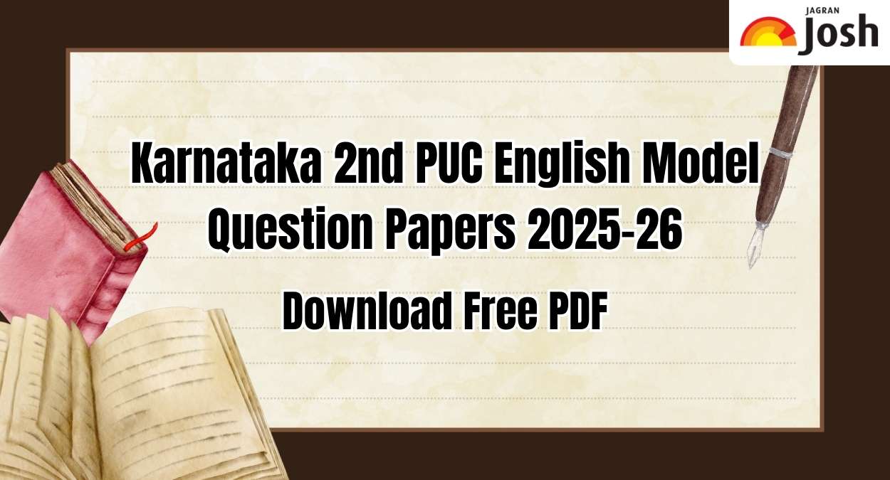 Karnataka 2nd PUC English Model Question Papers 2025-26, Download PDF