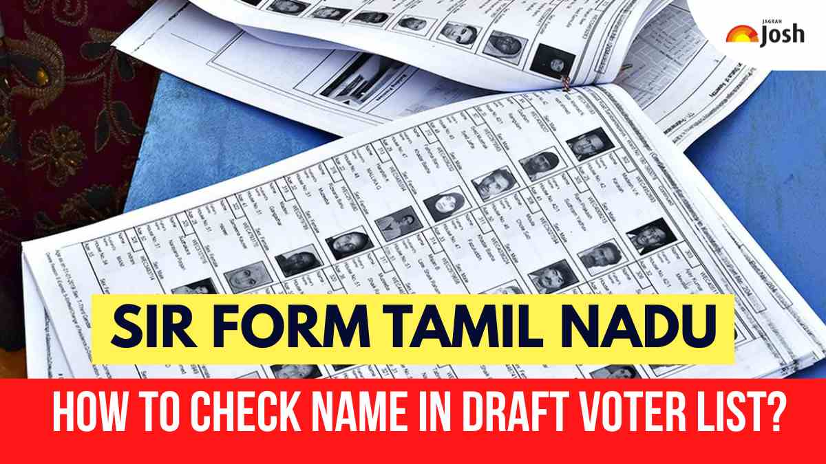 SIR Form Tamil Nadu: How to Check Your Name in Draft Voter List?