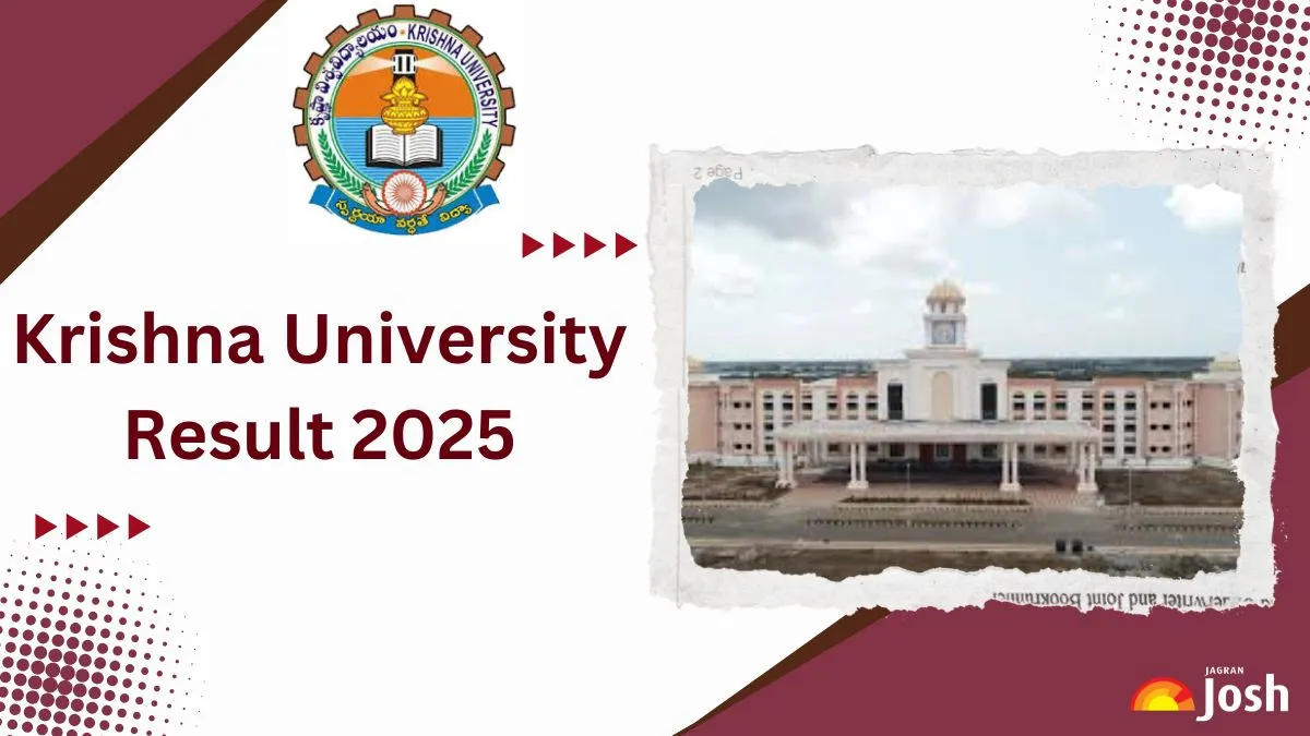 Krishna University Result 2025 OUT at kru.ac.in; Download KRU Result, UG and PG Marksheet PDF ...