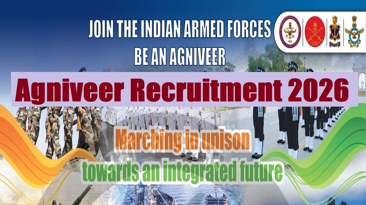 Agniveer Recruitment 2026: Golden Chance To Become Agniveer in the ...