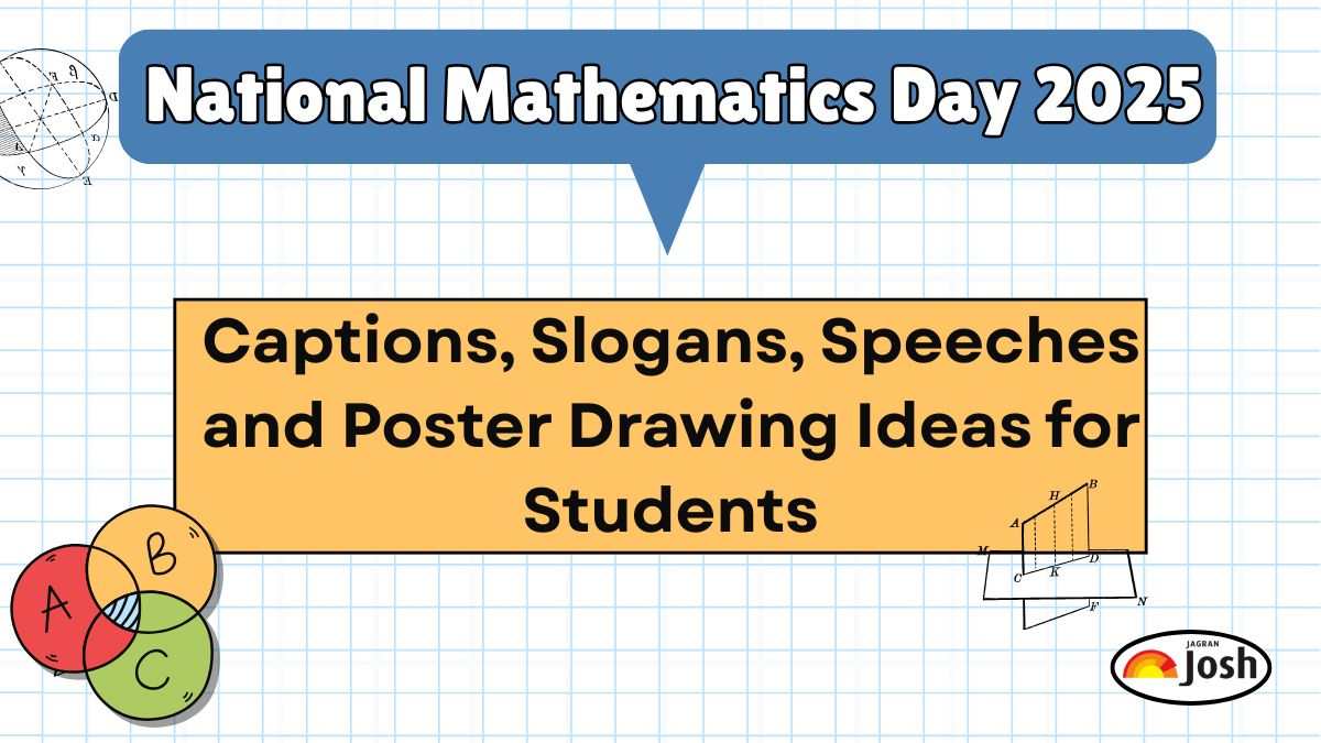 National Mathematics Day 2025: Captions, Slogans, Speeches and Poster ...