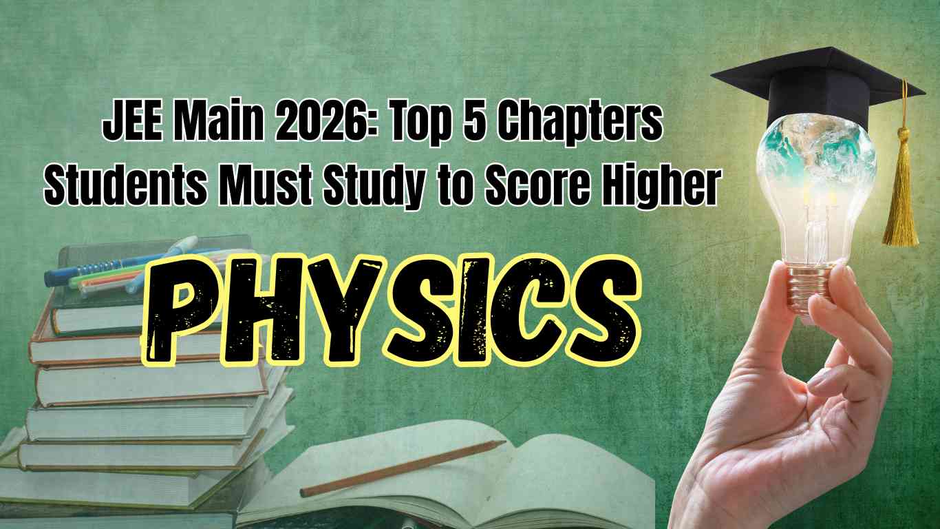 JEE Main 2026 Physics Formula Sheet: Download PDF for Free
